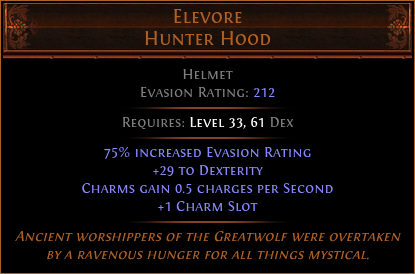 Buy PoE2 Elevore Hunter Hood - Cheap PoE2 Items For Sale